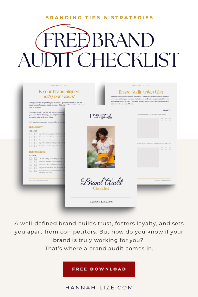 Conducting a Successful Brand Audit a Step By Step Guide - HANNAH-LIZE ...